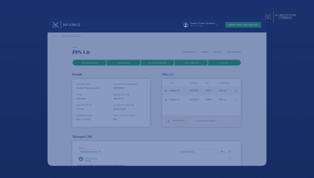 Home - Mobilization Funding