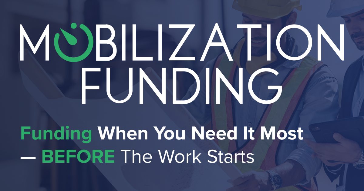 What is Contract Based Financing? - Mobilization Funding